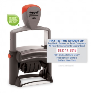 Trodat 5460 Deluxe Date Stamp - TDTSL1019 - Shoplet.com