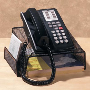 ELDON OFFICE PRODUCTS Expressions Mesh Telephone Stand - ELD22154 ...