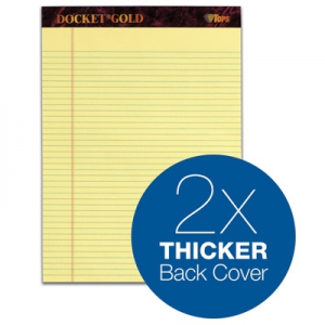 Tops Docket Gold Writing Tablet - TOP63941 - Shoplet.com