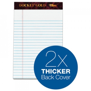 Tops Docket Gold Writing Tablet - TOP99705 - Shoplet.com