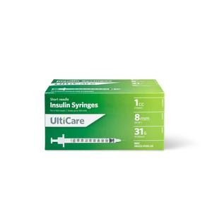Ultimed UltiCare Syringe 31G x 5/16, 1 mL (90 Count) - UT91002 ...