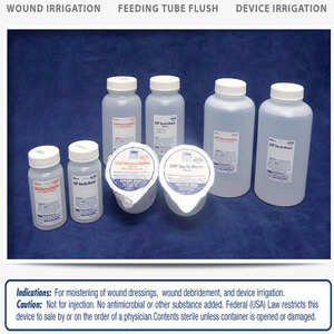 Nurse Assist USP Normal Sterile Saline Screw Top Container 100mL For ...