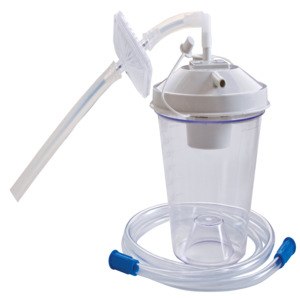 Cardinal Health Essentials Suction Canister Kit, 800cc with Floater Top ...