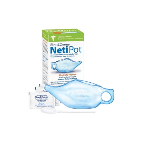 Ascent Consumer Products Inc SinuCleanse Neti Pot, Clear Blue ...