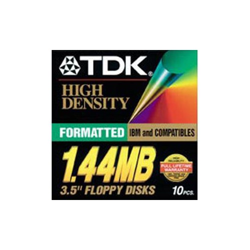 TDK 1.44MB Floppy Disk 1.44 MB - MF-2HDIF - 2133674 - Shoplet.com