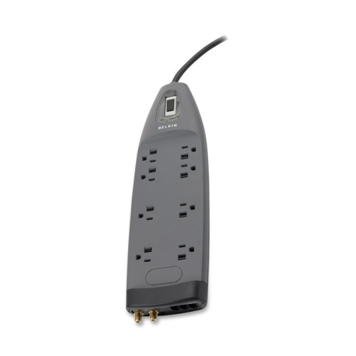 Belkin SurgeMaster Home/Office BE10823006 8-Outlets Surge Suppressor ...