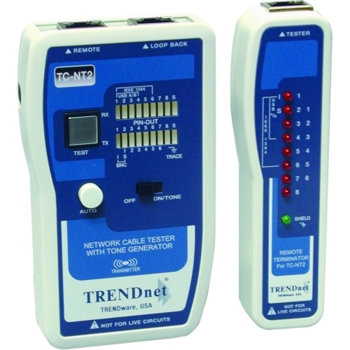 TRENDnet Network Cable Tester - Q72891 - Shoplet.com