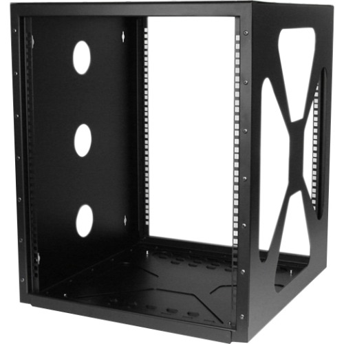 StarTech.com 12U 19in Wall Mount Side Mount Open Frame Rack Cabinet ...