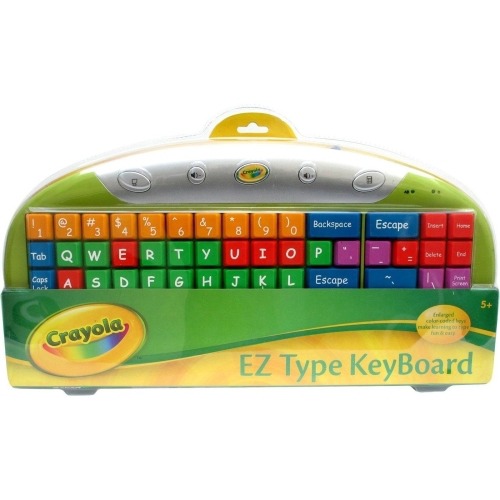 Crayola ERGOGUYS CRAYOLA KIDS EZ TYPE COMPUTER KEYBOARD - NE9742 ...