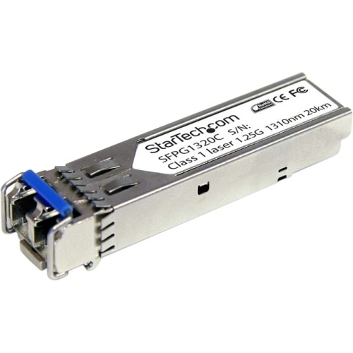StarTech.com Cisco Compatible Gigabit Fiber SFP Transceiver Module SM ...