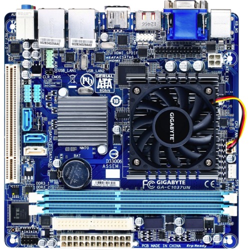 Gigabyte Ultra Durable 4 Classic GA-C1037UN Desktop Motherboard - Intel ...