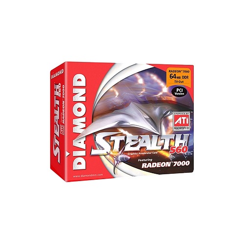 DIAMOND ATI AMD Radeon 7000 DIAMOND STEALTH S60 PCI 64MB DDR Video ...