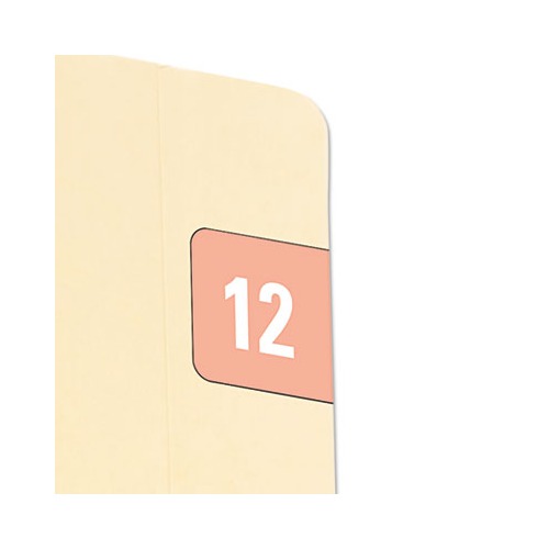 Smead Year 2012 End Tab Folder Labels - SMD67912 - Shoplet.com Smead Year 2012 End Tab Folder Labels - SMD67912 - Shoplet.com