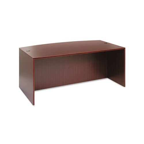 Alera Valencia Series Bow Front Desk Shell - ALEVA227236MY - Shoplet.com
