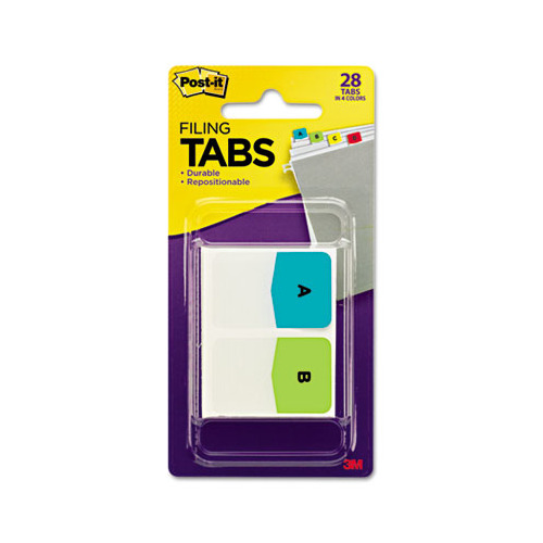 3m Preprinted File Tabs - MMM686ALPHA - Shoplet.com