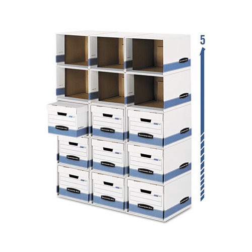 Bankers Box File/Cube Box Shell - FEL0162601 - Shoplet.com