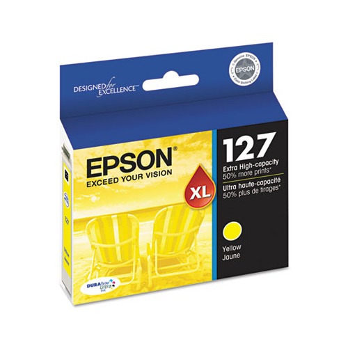 Epson T127420S 127 DURABrite Ultra Extra High-Yield Ink - EPST127420S ...