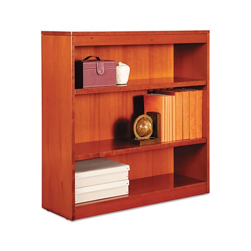 Alera Square Corner Wood Bookcase - ALEBCS33636MC - Shoplet.com Alera Square Corner Wood Bookcase - ALEBCS33636MC - Shoplet.com