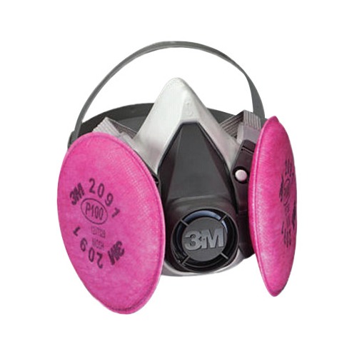 3M Personal Safety Division 6000 Series Half Facepiece Respirator ...