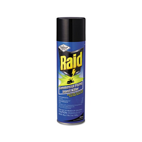 Raid Commercial Flying Insect Killer, 19oz, Aerosol - DRK94892 ...