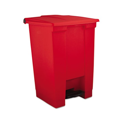Rubbermaid Indoor Utility Step-On Waste Container - RCP6144RED ...
