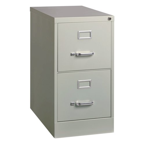 Alera Two-Drawer Economy Vertical File - ALEHVF1529LG - Shoplet.com