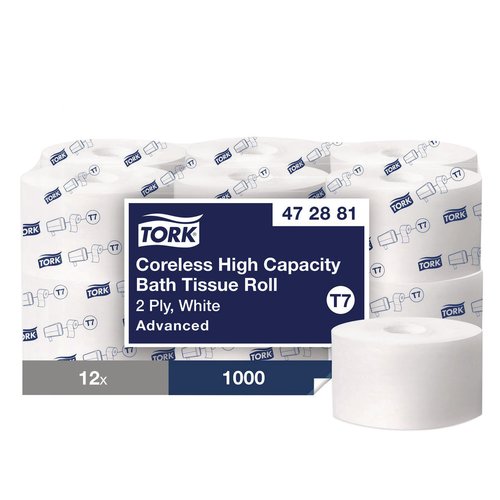 Tork Advanced Coreless High Capacity Bath Tissue - TRK472881 - Shoplet.com