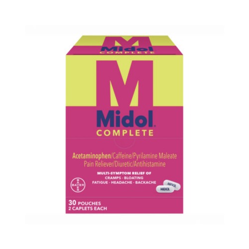 Midol Complete Menstrual Caplets - PFY64458 - Shoplet.com