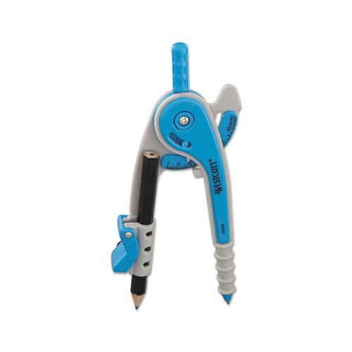 Acme Plastic Safety Compass With Pencil - ACM13017 - Shoplet.com