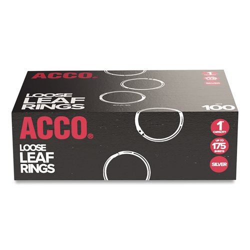 Acco Metal Book Rings - ACC72202 - Shoplet.com