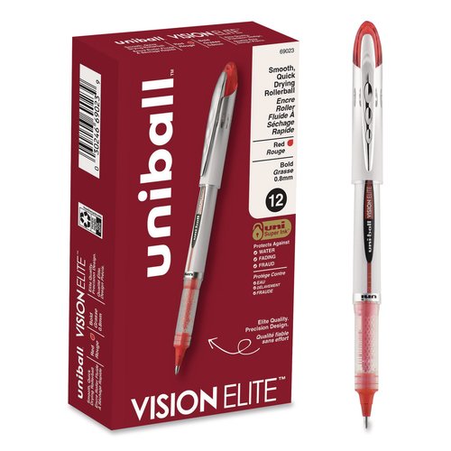 Uni-ball VISION ELITE Hybrid Gel Pen - UBC69023 - Shoplet.com