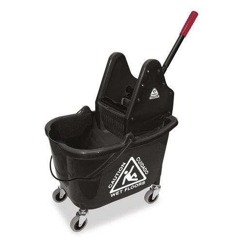 Nexstep Commercial Products Premier Downpress Mop Bucket and Wringer ...