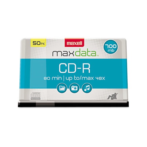 Maxell CD-R Discs - MAX648250 - Shoplet.com