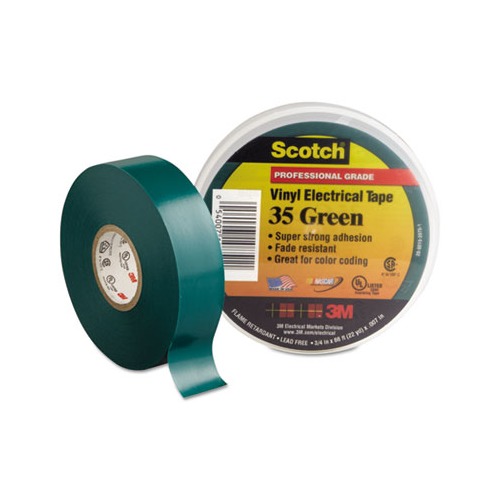 3m Scotch 35 Vinyl Electrical Color Coding Tape - MMM10851 - Shoplet.com
