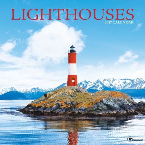 TF PUBLISHING 2017 Lighthouses Wall Calendar - TFB171098 - Shoplet.com
