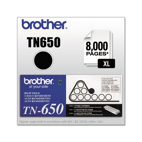 Brother TN650 High-Yield Toner - BRTTN650 - Shoplet.com
