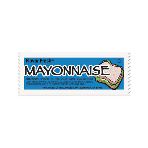 DIAMOND CRYSTAL BRANDS Flavor Fresh Mayonnaise Packets - MKL78030 ...
