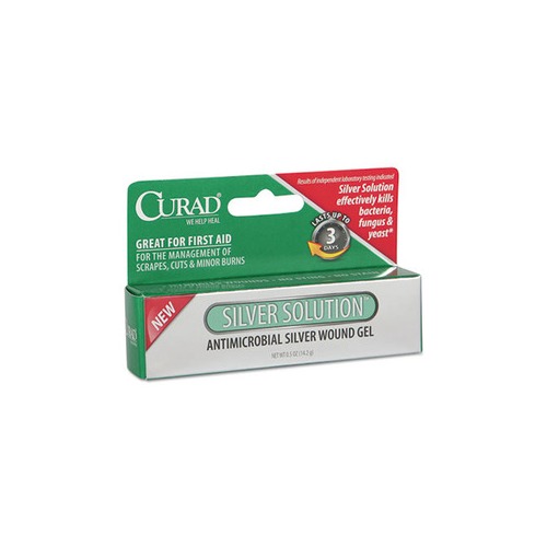 Curad Silver Solution Antimicrobial Gel - MIICUR45951N - Shoplet.com