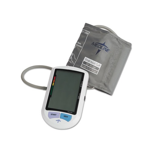 Medline Automatic Digital Upper Arm Blood Pressure Monitor - MIIMDS3001 ...