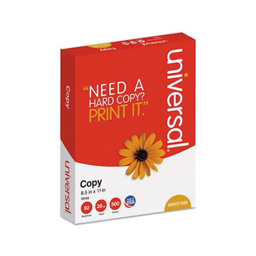 Universal Copy Paper - UNV21200 - Shoplet.com