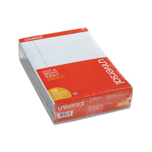 Universal Colored Perforated Writing Pads - UNV35880 - Shoplet.com Universal Colored Perforated Writing Pads - UNV35880 - Shoplet.com