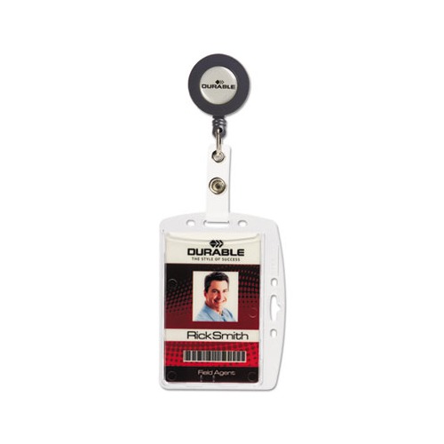 Durable ID/Security Card Holder Set - DBL801219 - Shoplet.com