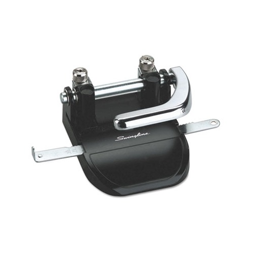 Swingline 40-Sheet Heavy-Duty Steel Two-Hole Punch - SWI74060 - Shoplet.com