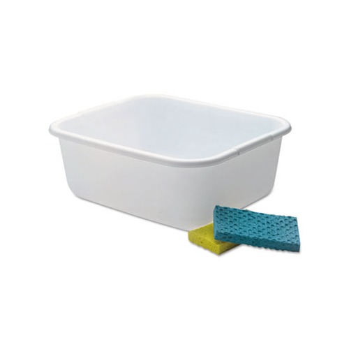 Rubbermaid Microban Dishpan - RCP2951ARWHTCT - Shoplet.com