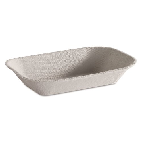 Chinet Savaday Molded Fiber Food Tray - HUH10403CT - Shoplet.com