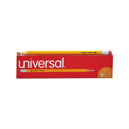 Universal 2 Woodcase Pencil - UNV55400 - Shoplet.com