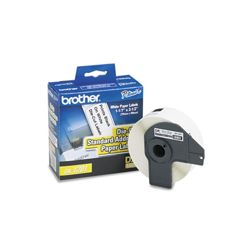 Brother Die-Cut Address Labels - BRTDK1201 - Shoplet.com