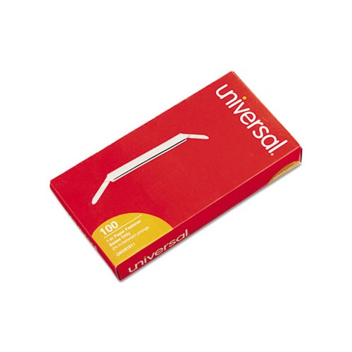Universal Two-Piece Two-Prong Paper Fastener Bases - UNV81011 - Shoplet.com
