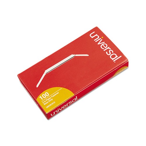 Universal Two-Piece Two-Prong Paper Fastener Bases - UNV81012 - Shoplet.com