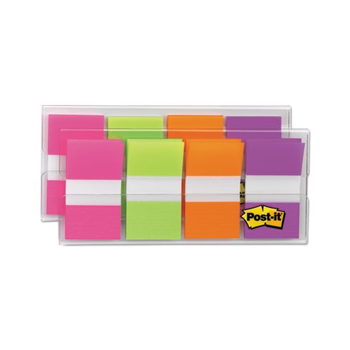 Post-it Page Flags in Portable Dispenser - MMM680PGOP2 - Shoplet.com